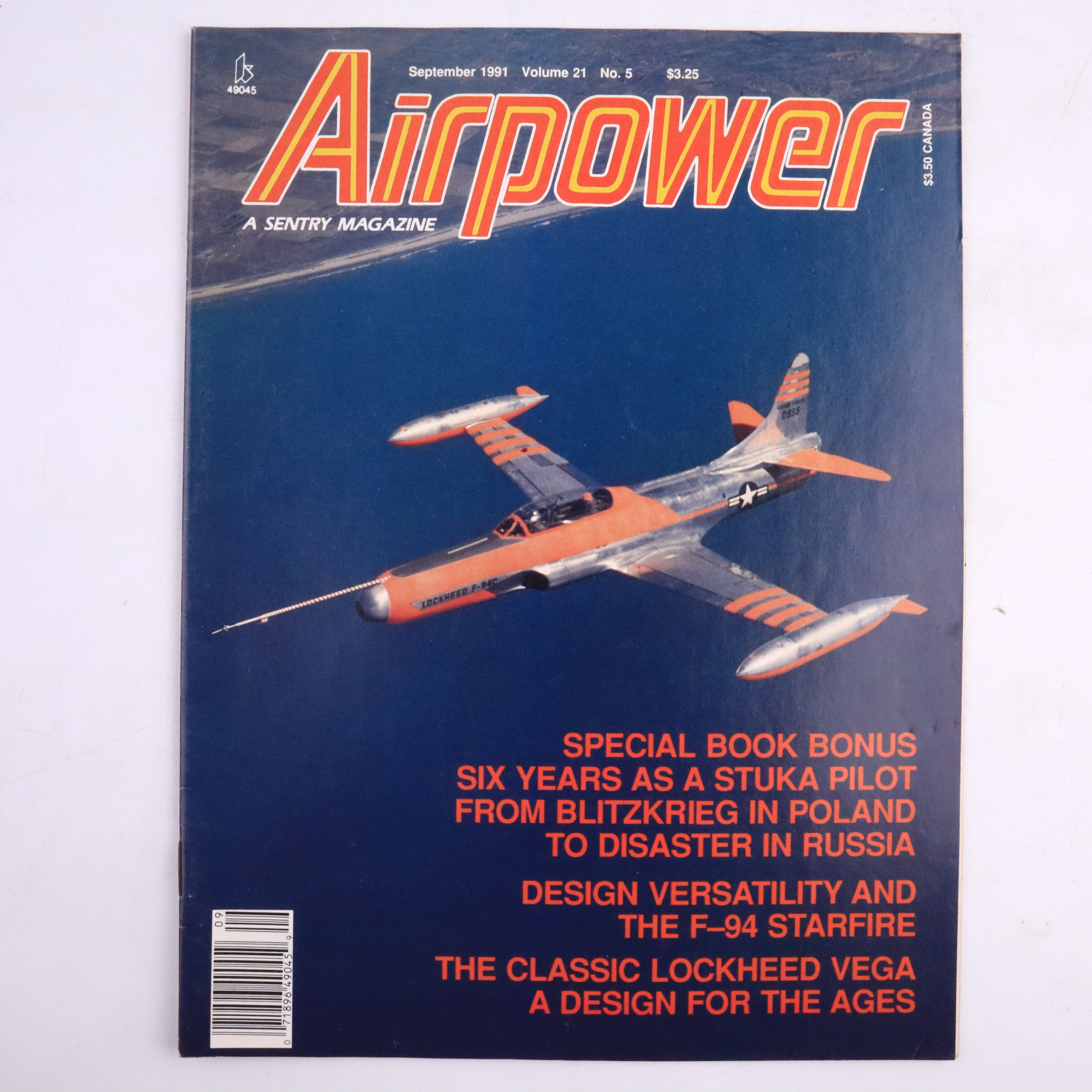 Airpower Magazine September 1991 Design Versatility And The F-94 ...
